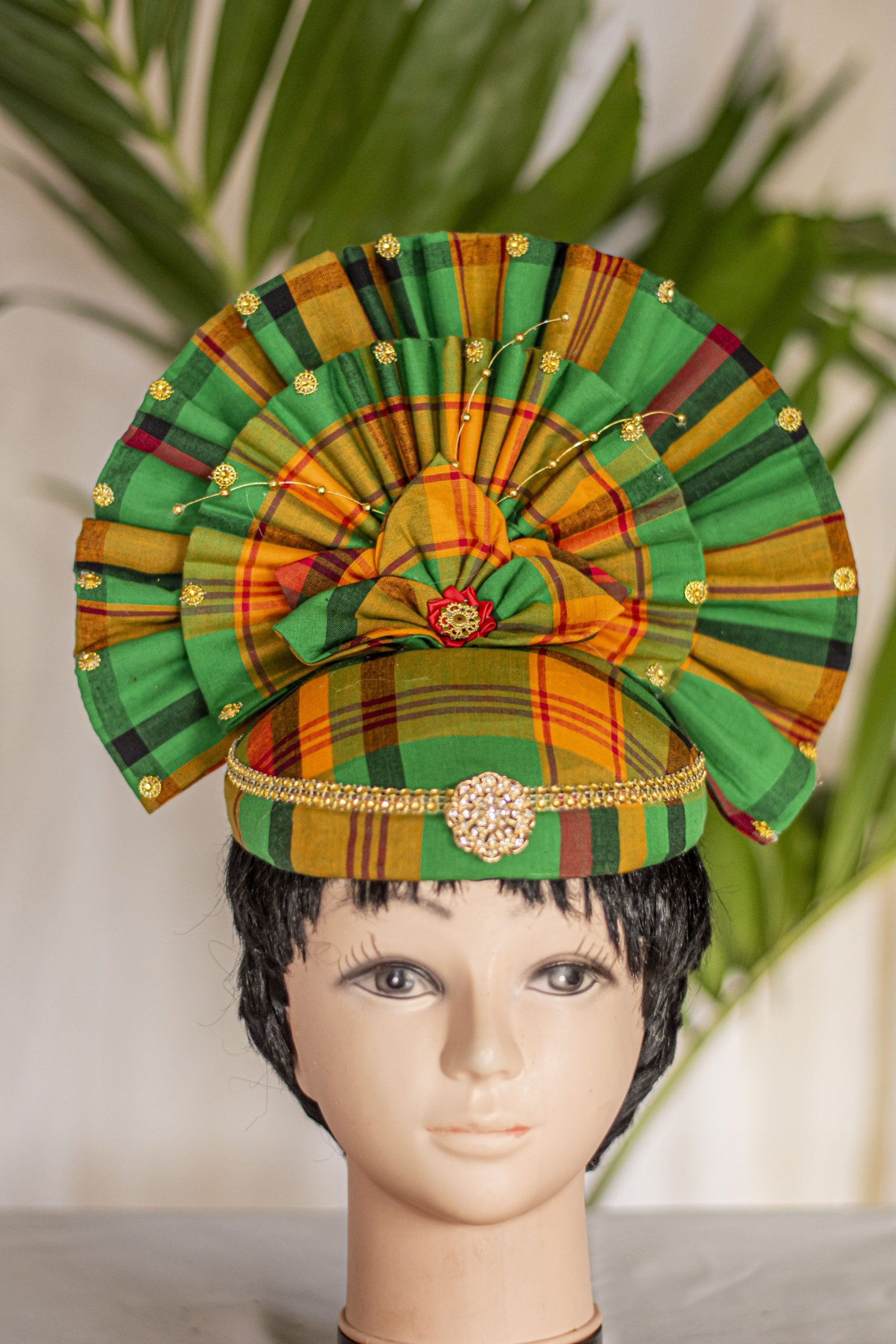 Madras Tete Case-Traditional - Blossom Dominica