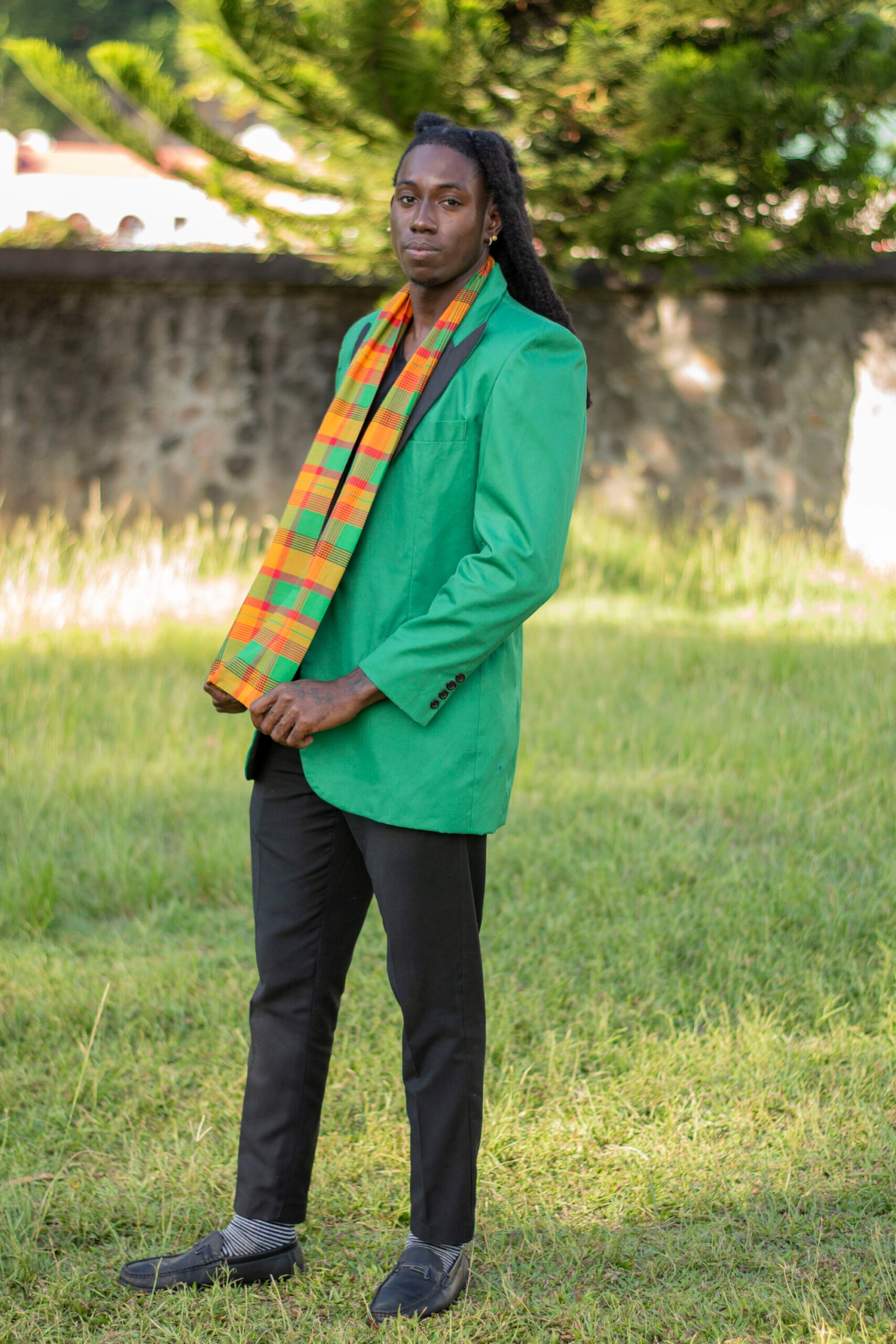 Madras Jacket - Blossom Dominica